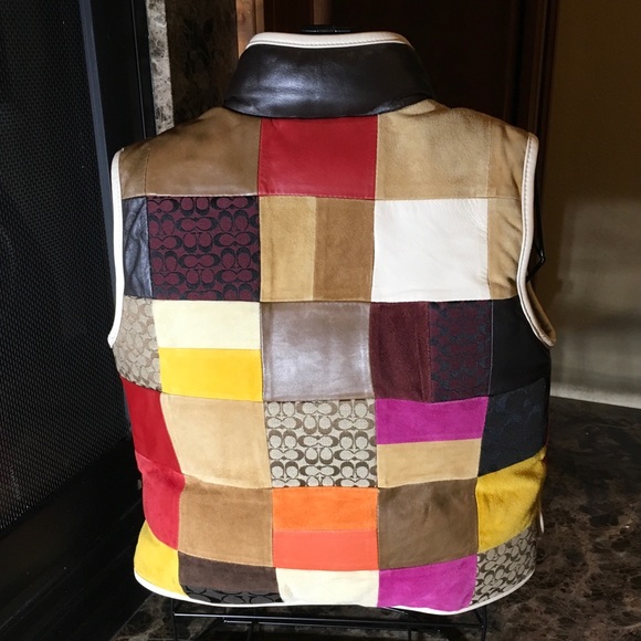 Coach | Jackets & Coats | Coach Kids Patchwork Puffy Vest | Poshmark